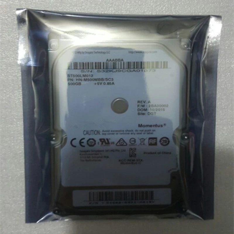 Original HDD For Samsung 500GB 2.5" SATA 6 Gb/s 8MB 5400RPM 9.5MM For ...