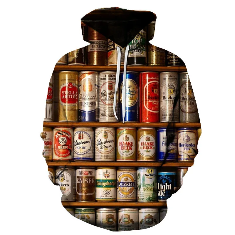 Men-s-Fashion-3D-Beer-bottle-Printed-Hoodie-Novelty-Sanitary-Clothes ...
