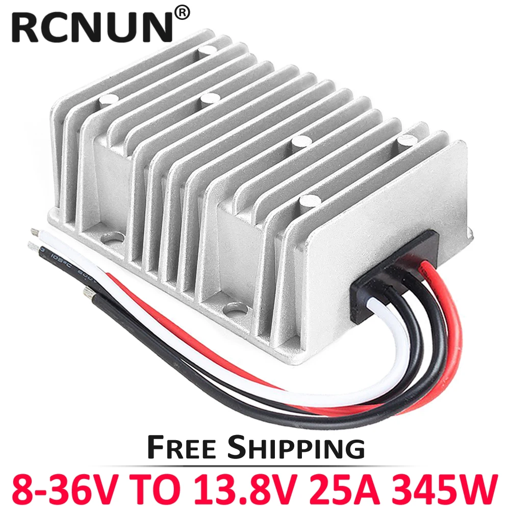 Rcnun Dc 8 40V Naar Dc 12V 13.8V 1A 3A 6A 10A 15A 20A 25A Boost buck Converter Voltage ...