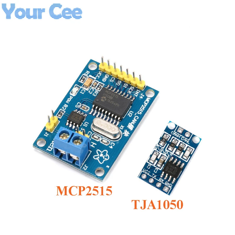 Mcp2515 Can Bus Driver Module Board Tja1050 Receiver Spi For 51 Mcu Arm Controller Interface ...