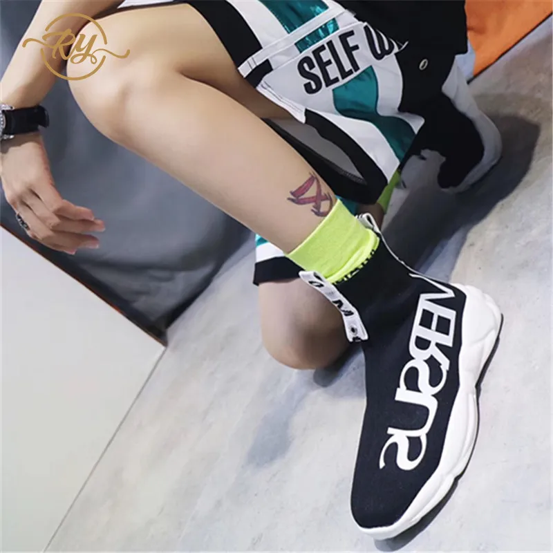 RY-RELAA, женские кроссовки, носок, женские кроссовки, модная женская ...