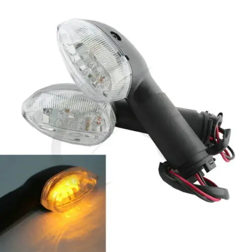 Motorcycle LED Front Rear Turn Indicator Signal Lens For YAMAHA YZF R1 ...