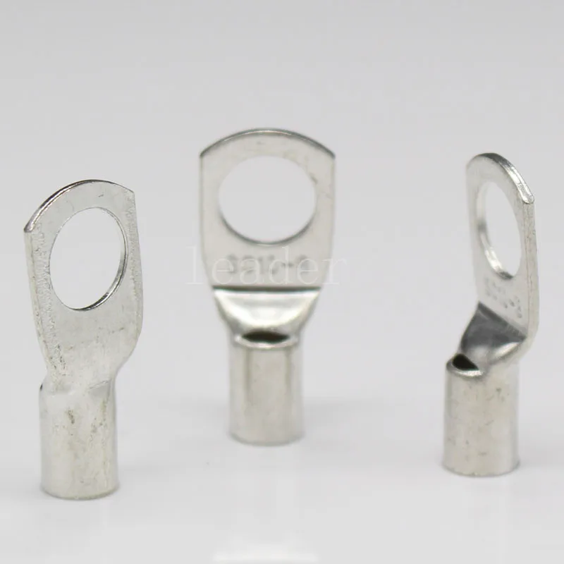 100pcs/lot Sc10-6 10mm2 Battery Starter Cable Lugs Crimp Solder Copper ...