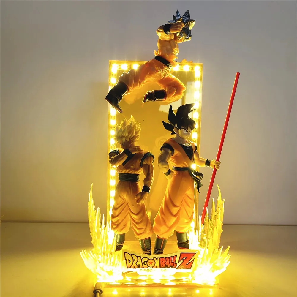 Anime Dragon Ball Z Son Goku Action Figures Ultra Instinct Goku Super ...