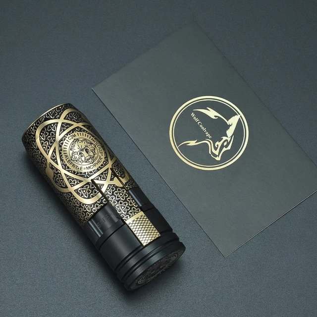 MK2 Mod Brass Frankenskull 18650 Battery Vape Mechanical Mod Brass ...