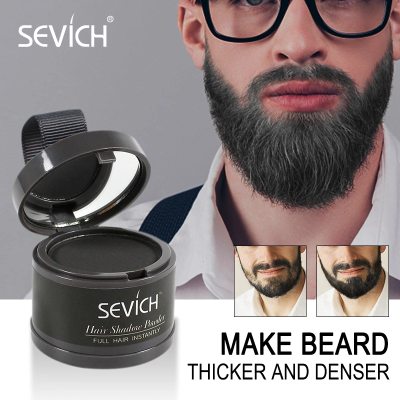 SEVICH-Beard-Hair-Shadow-Powder-Beard-Root-Cover-Up-Concealer-Fill-In ...