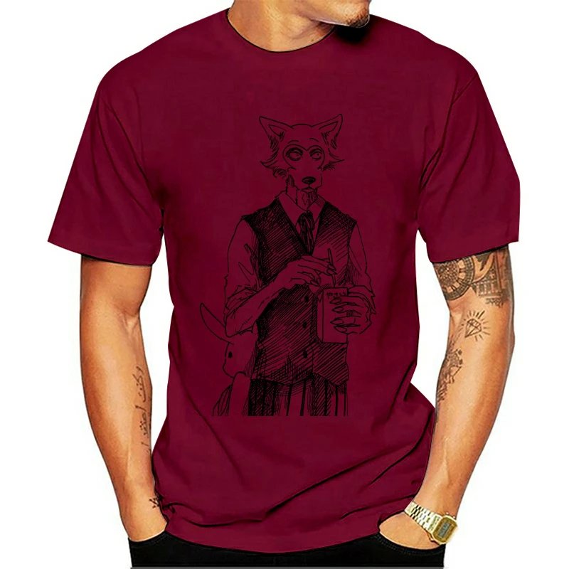 Anime Beastars Manga Wolf Cosplay Costume T-Shirt - AllCosplay.com