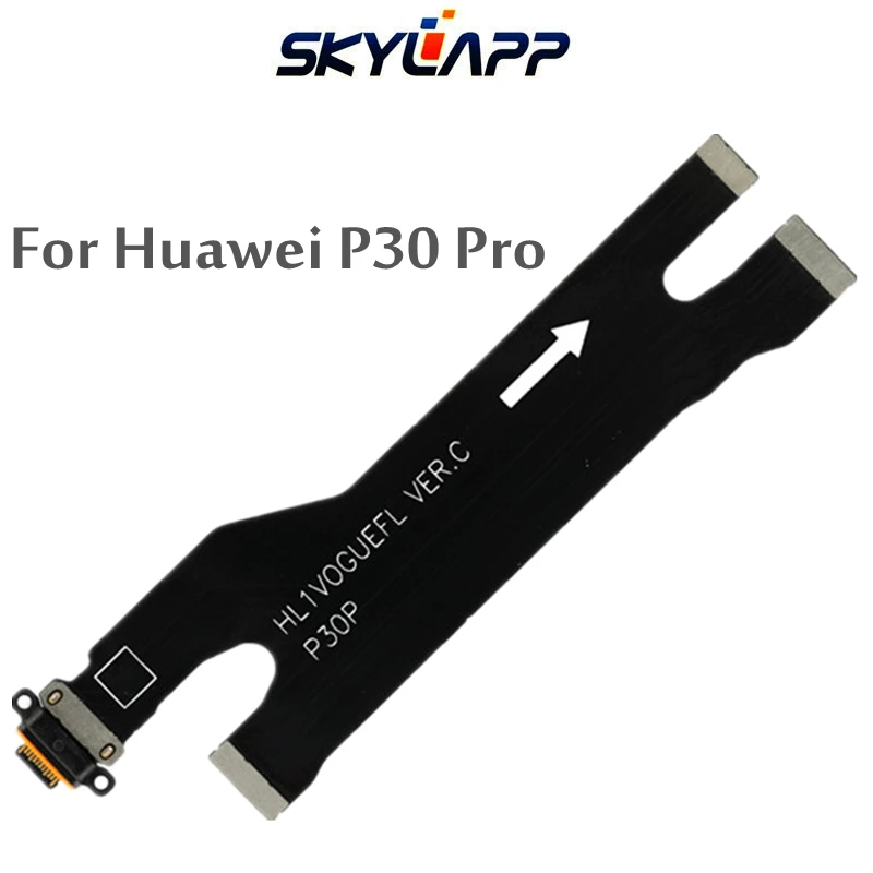 New USB Charging Dock Flat Cable For Huawei P30 Pro Tail Plug Small ...