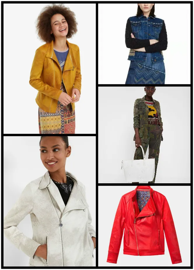 Veste en cuir à col montant espagnol pour femmes, manteau court rétro ...