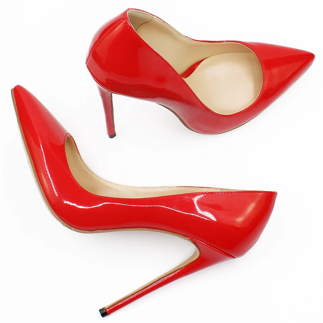 Reife-Frauen-Nude-Schwarz-Lila-Rot-Hochzeit-Braut-Patent-Leder-Spitz ...