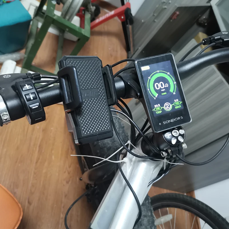 New E-Bike Intelligent LCD Display KD718 Display With USB Port For ...
