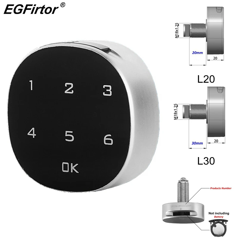 Electronic Lock Office | Electronic Keypad Cabinet Lock - Touch Screen ...