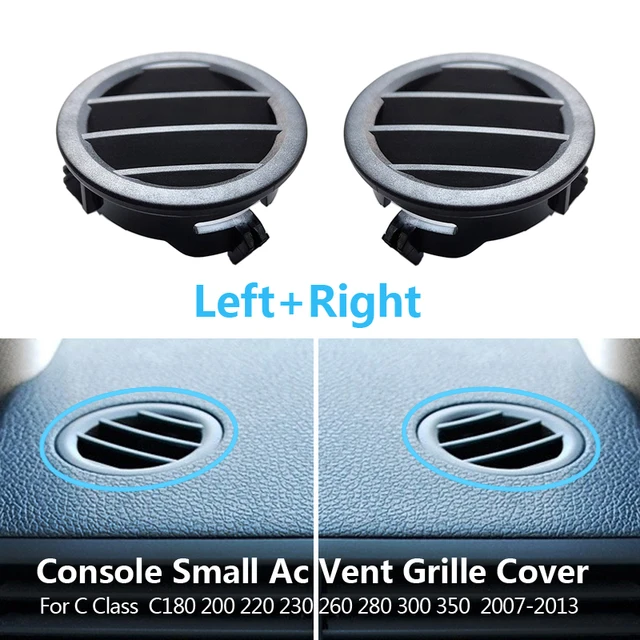 LHD RHD W204 Console Air Conditioner AC Vent Grille Panel For Mercedes ...