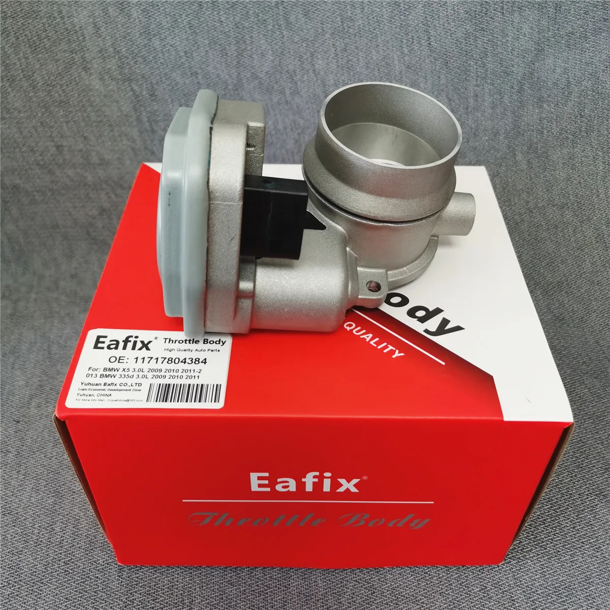 Eafix 스로틀 바디 OE 11717804384 700376040 11717791481, BMW 1, 3, 5, 7 시리즈용 ...