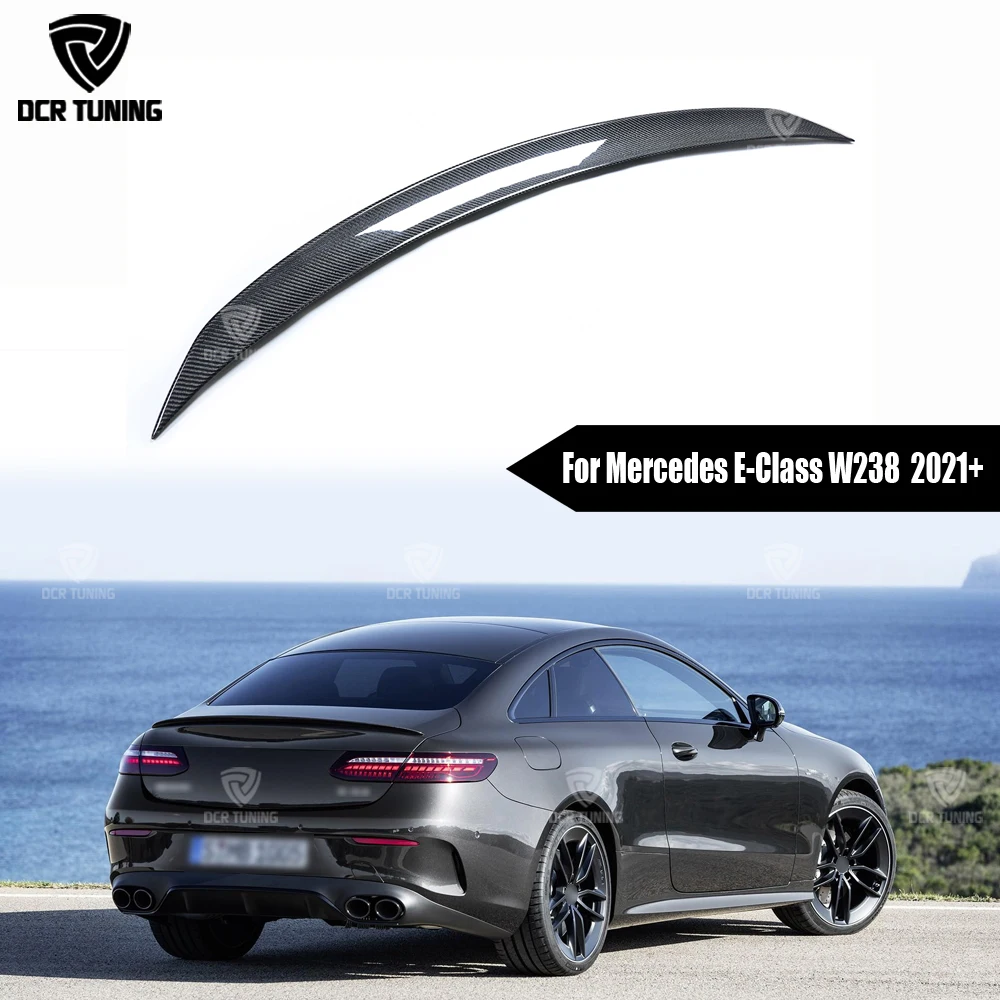 2021 Amg Style For Mercedes New E Class E260 E300 W238 Spoiler Amg E53 Coupe 2-door Carbon Fiber ...