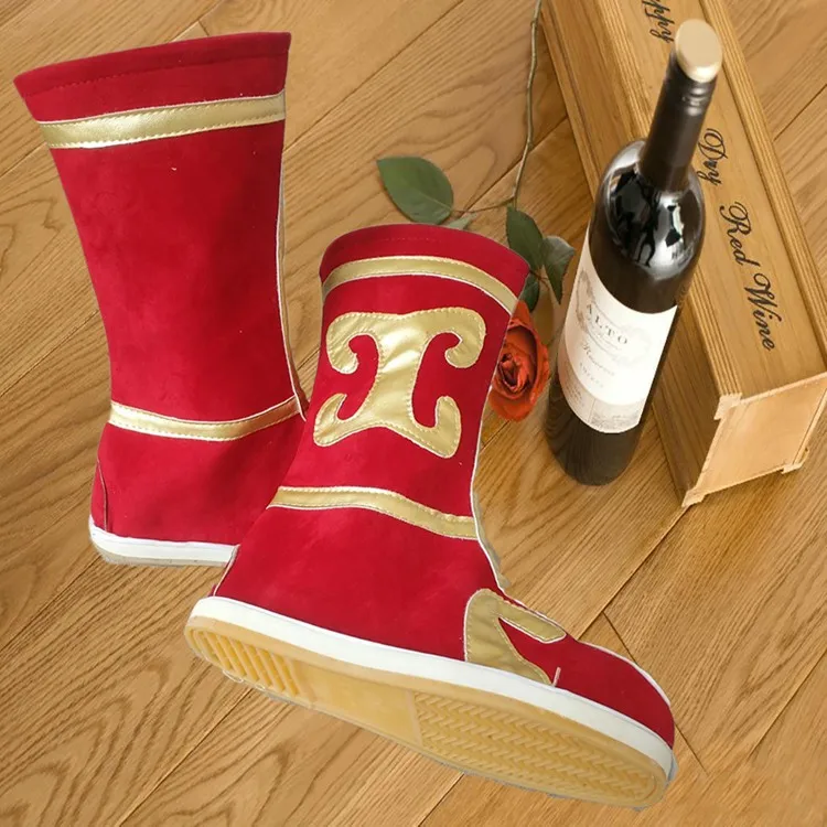 Dragon Lion Dance Shoes Gongs Drums Shoes Drum-Playing Costume Shoes ...
