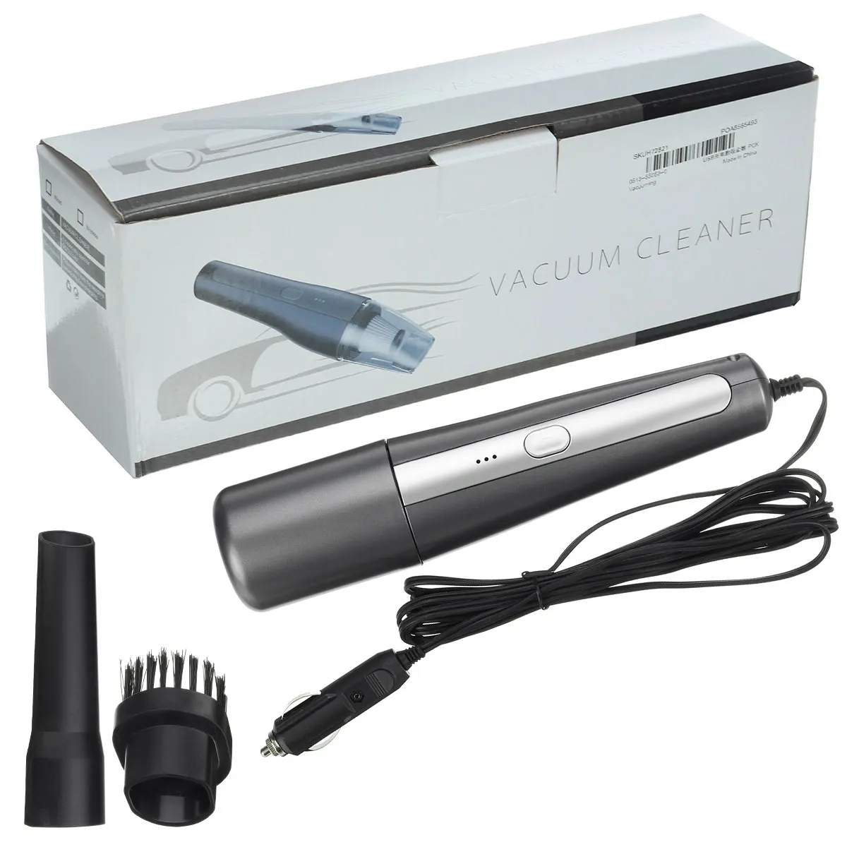 Couleur sans fil Mini aspirateur de voiture Portable sans fil 200W ...