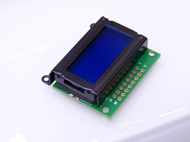 5V SPLC780D COB STN 16PIN 802 8*2 8×2 Dot Matrix Panel Module Character ...