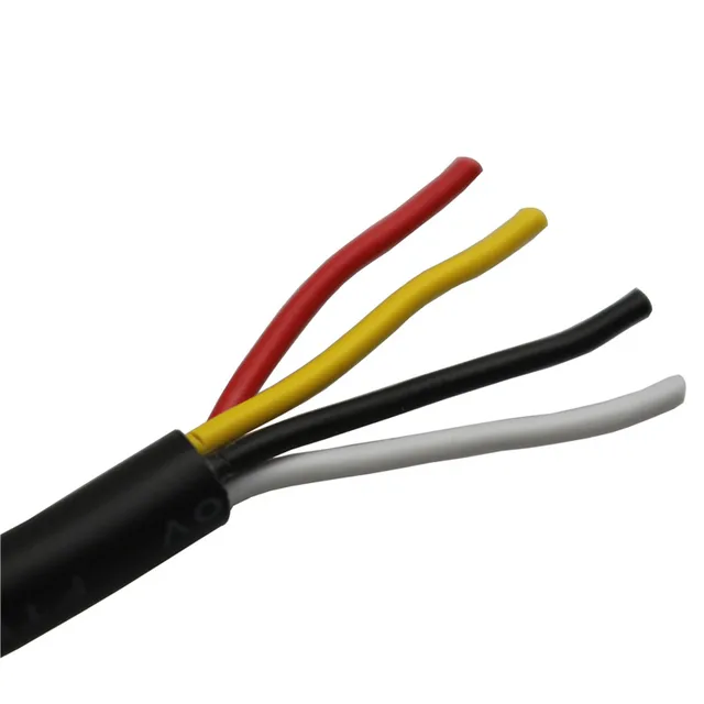 10 meters UL 2464 24AWG 2C / 3C / 4C / 5C /6C multicore PVC cable ...