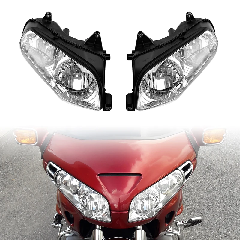 Motorcycle Headlight Assembly Head Light Lamp For HONDA GL1800 GOLDWING ...