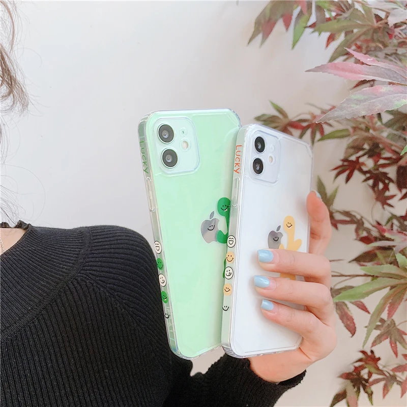 เคส iphone Cute Cartoons Dinosaur Phone Cases For iPhone 12 Mini 11 Pro ...