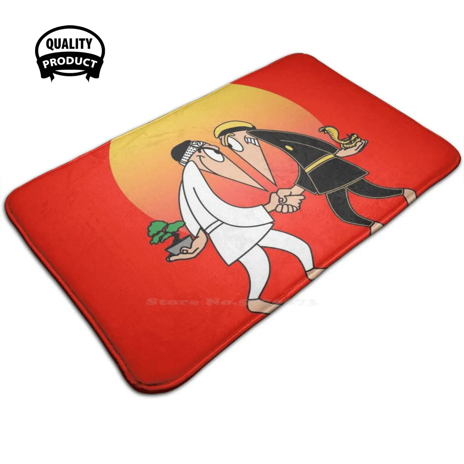 Dojo-Vs-Dojo-3D-Soft-Non-Slip-Mat-Rug-Carpet-Foot-Pad-Dojo-Comics ...