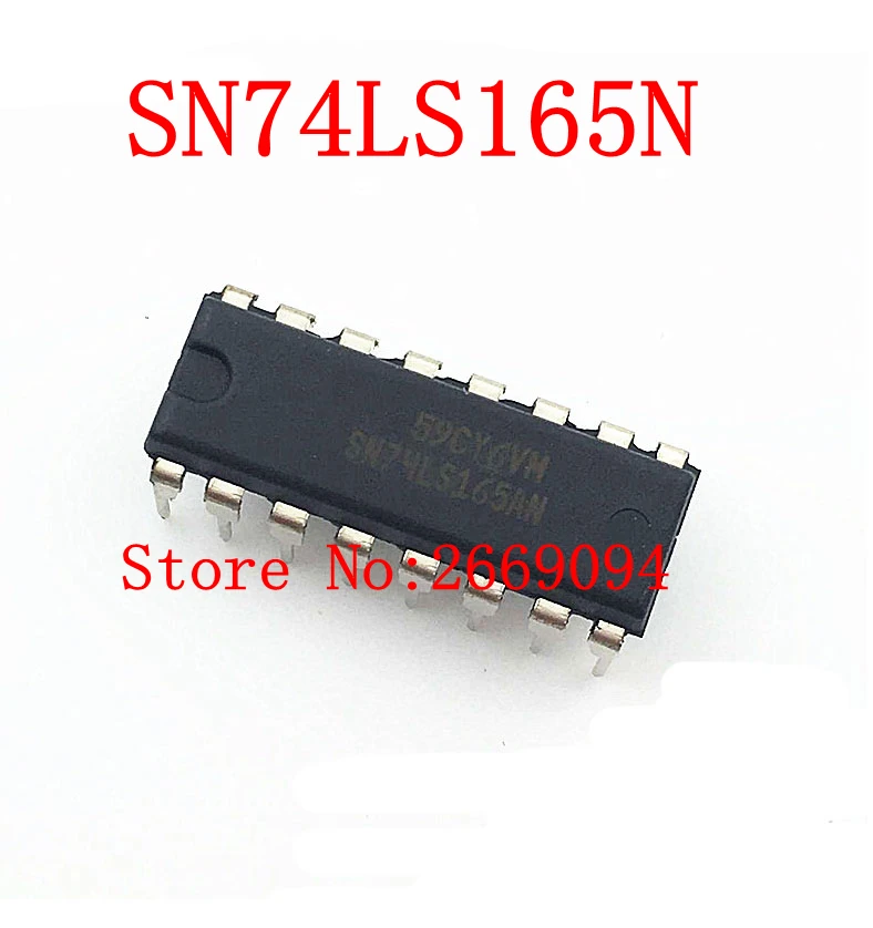 Línea SN74LS165AN SN74LS165N 74LS165N HD74LS165P HD74LS165P HD74LS165 ...