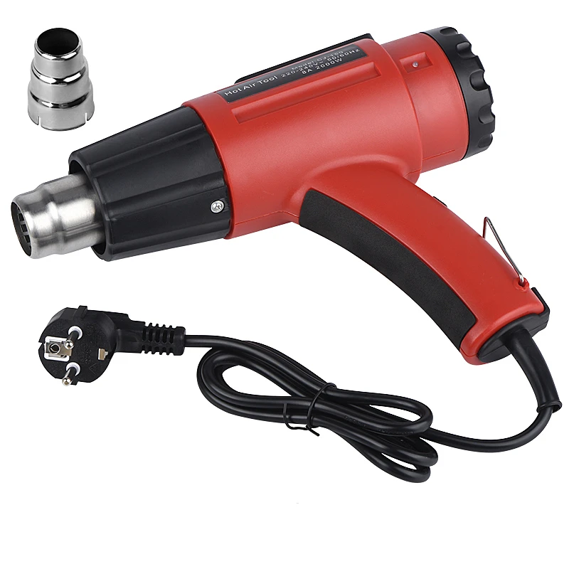Jcd 220v/110v Heat Gun 2000w Variable Temperatures Industrial Electric ...