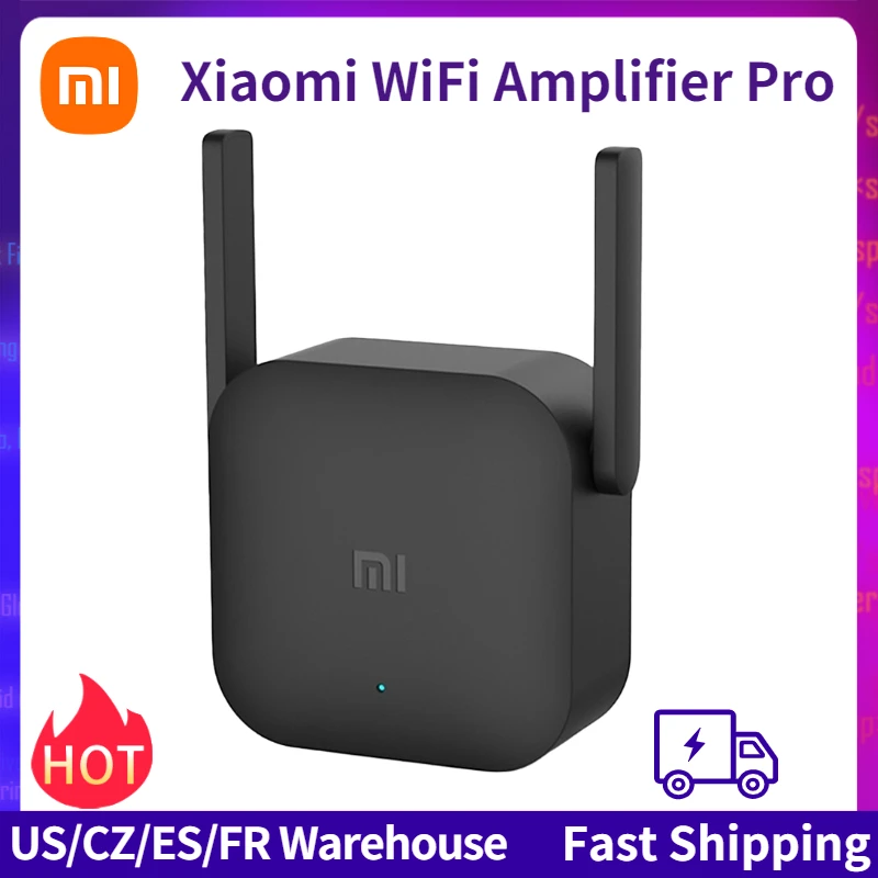 Xiaomi Wifi Repeater Pro 300mbps Mi Amplifier Network Expander Router ...