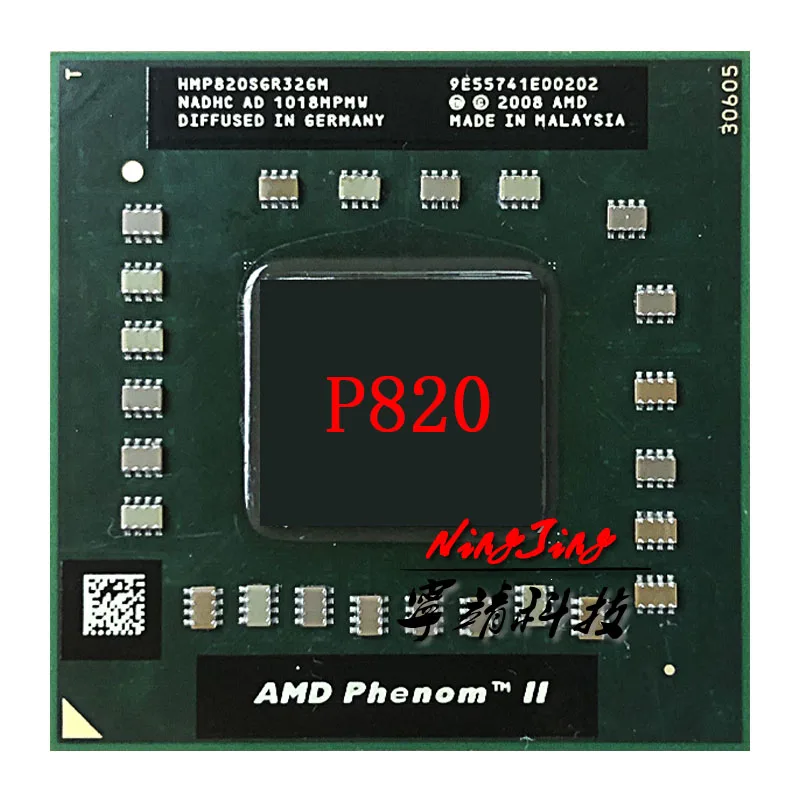AMD Phenom II Triple Core Mobile P820 1.8 GHz Three Core Three Thread ...