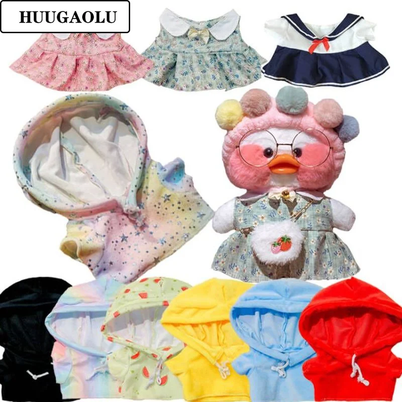 Ropa Para Lalafanfan pato con ropa, juguetes de peluche, muñecos de ...