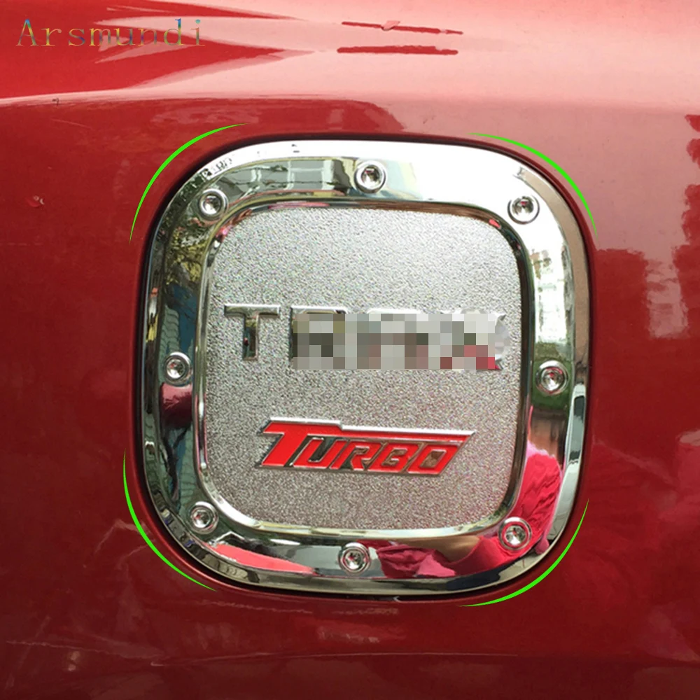 For Chevrolet Trax Tracker 2014-2020 Abs Chrome Fuel Tank Cover Oil Gas ...