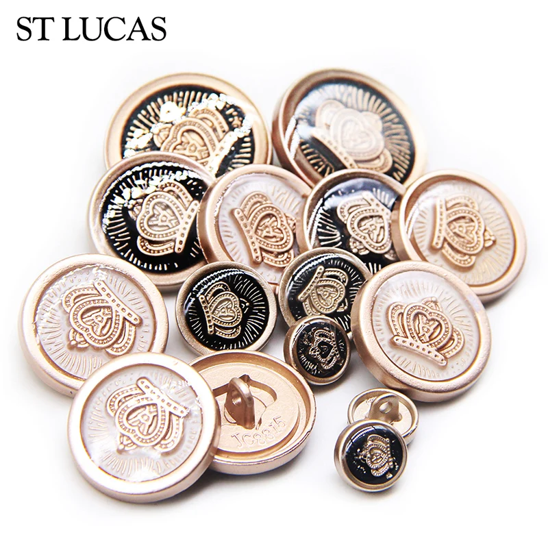 Coat British Style Buttons | Metal Garment Accessories | Metal ...