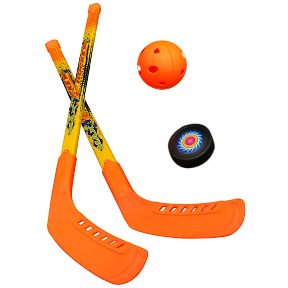 Materials Paper, Party & Kids 5 to a set Hockey Sticks and Pucks ...