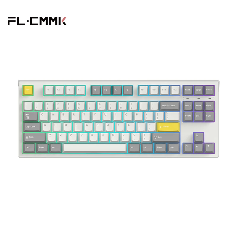 FL-ESPORTS-GP87-87-Key-TKL-Single-Three-Mode-Wired-Bluetooth-Wireless ...