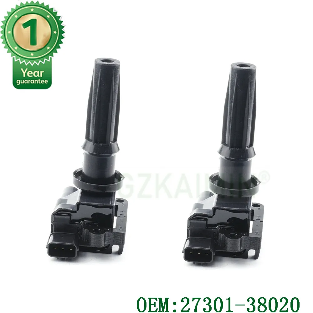 Set 2pcs New Oem 27301-38020 2730138020 Ignition Coil Pack Fits For ...