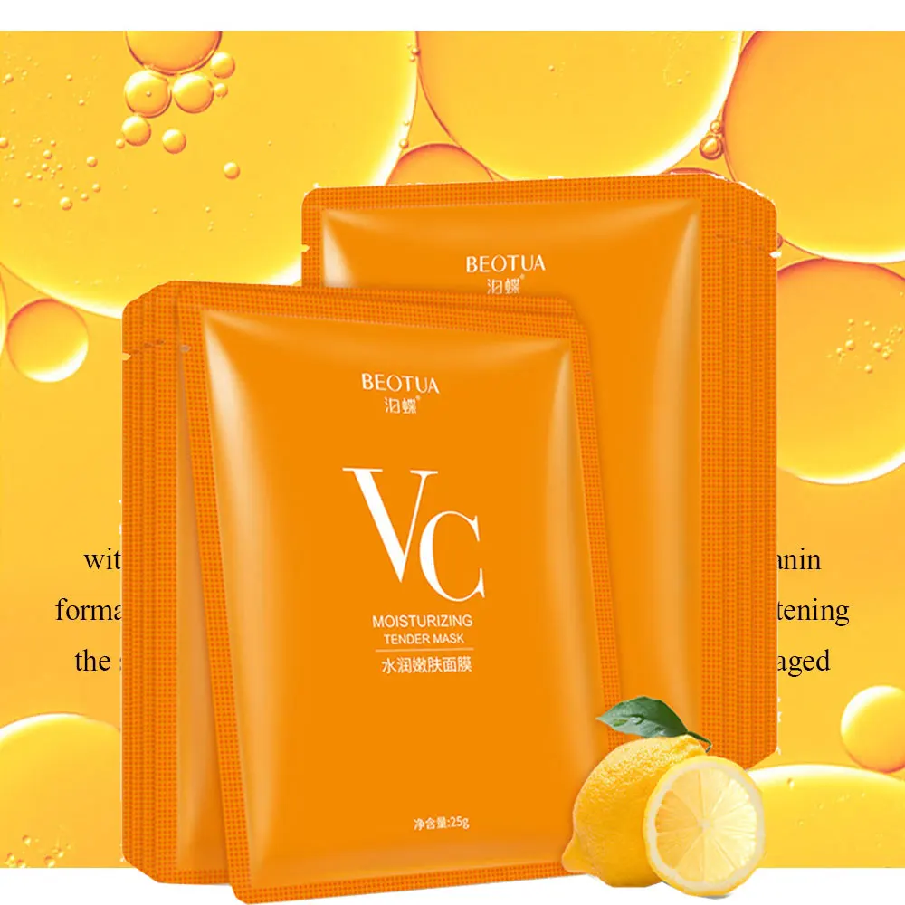 Vitamin-C-Skin-Care-Face-Mask-V-C-Sheet-Mask-Facemask-Facial-Masks ...