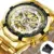 Winner Watch Men Skeleton Automatic Mechanical Watch Gold Skeleton ...