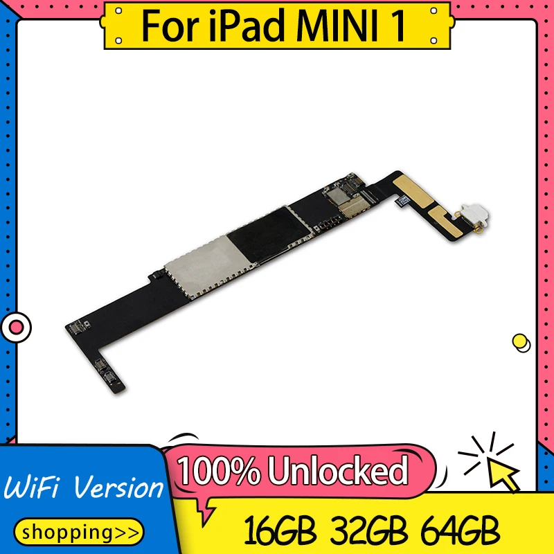 A1432 Wifi Version For Ipad Mini 1 Motherboard,unlocked Logic Board For ...