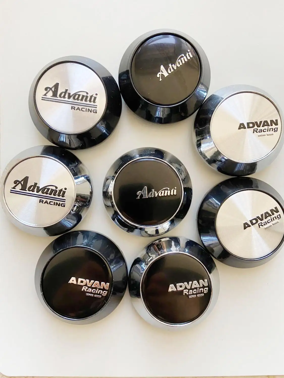 4PCS/Lot 65MM Car Wheel Center Caps for ADVAN Racing Advanti RACING ...