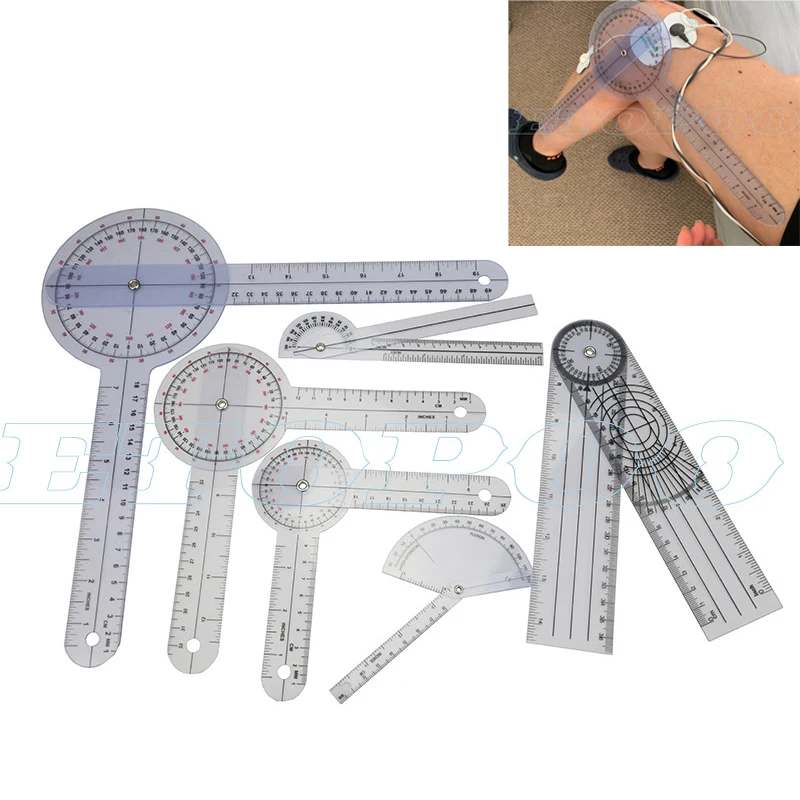 6pcs-set-5pcs-3pcs-set-Protractors-Multi-Ruler-Spinal-Finger-Goniometer ...