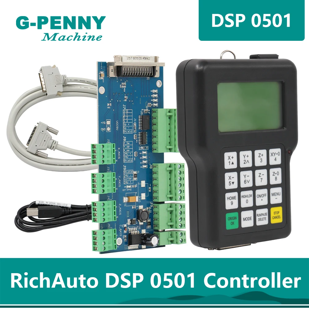 Free Shipping! Dsp 0501 3axix Handle Controller Cnc Wireless Channel For Cnc Router Engrave ...