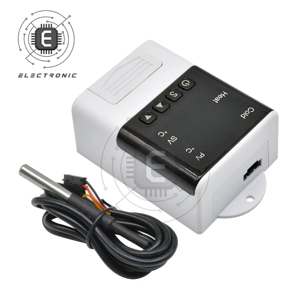 Dtc2210 Ac 110V 220 V Digitális Mikrokomputer Termoregulátor Termosztát ...