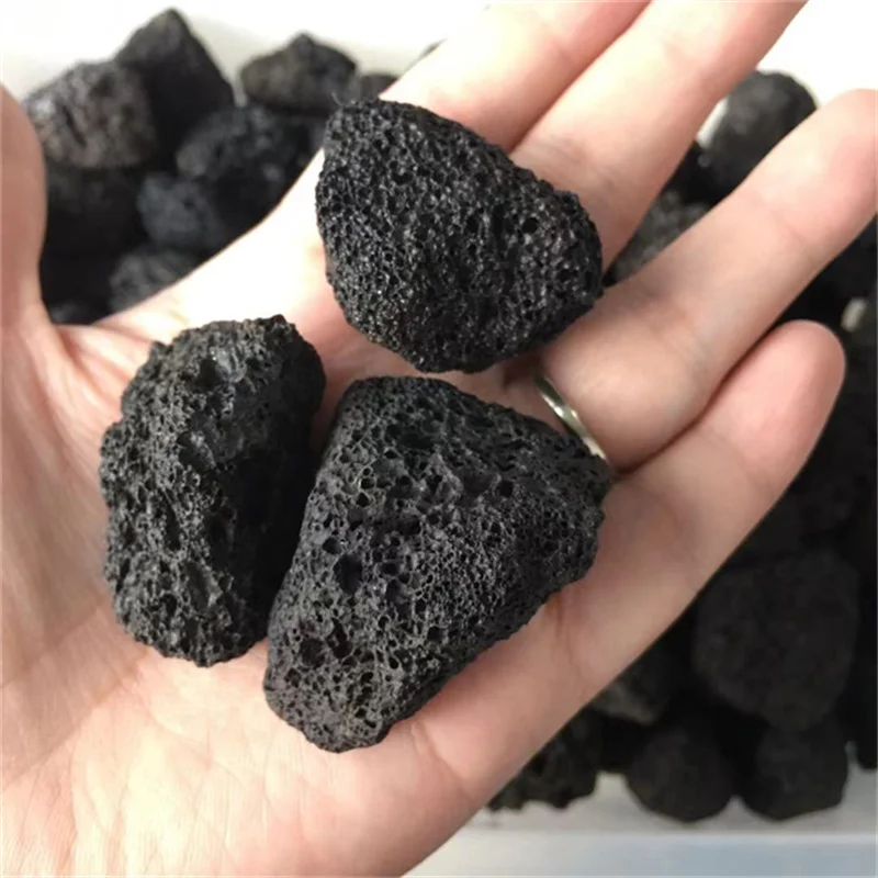 Black Volcanic Rock