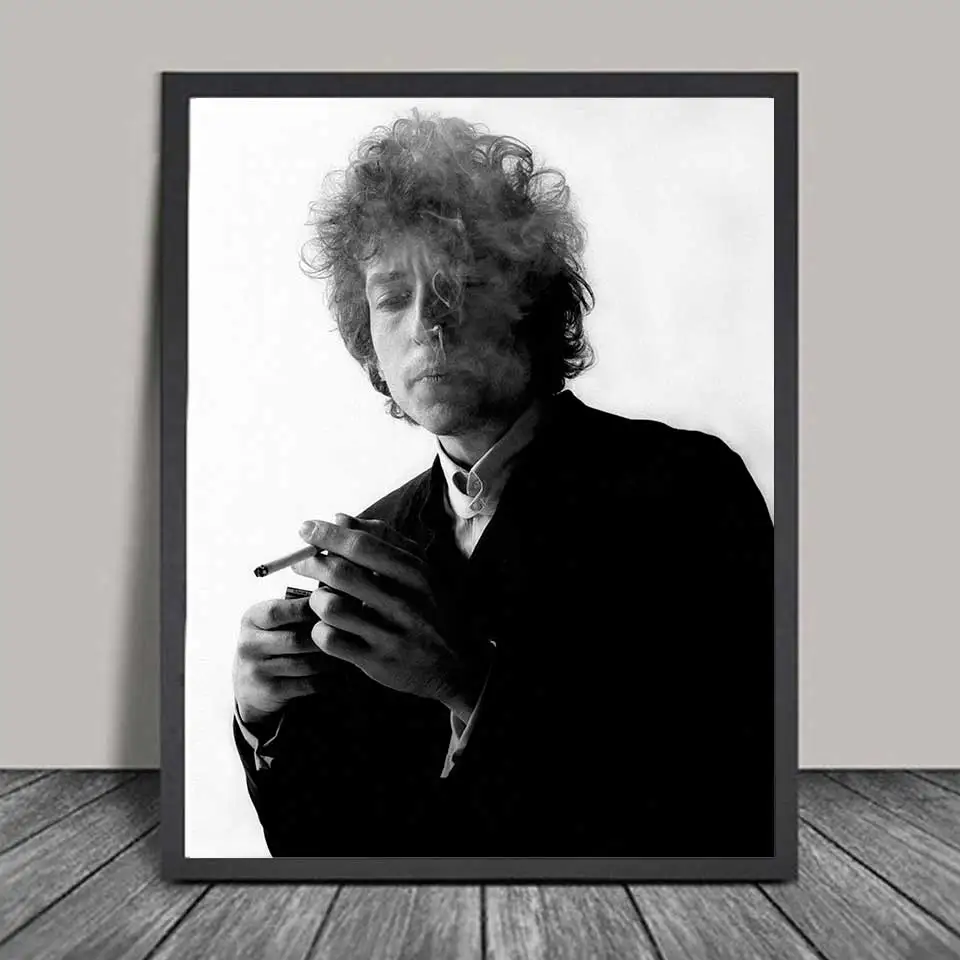 Bob Dylan Smoking Poster