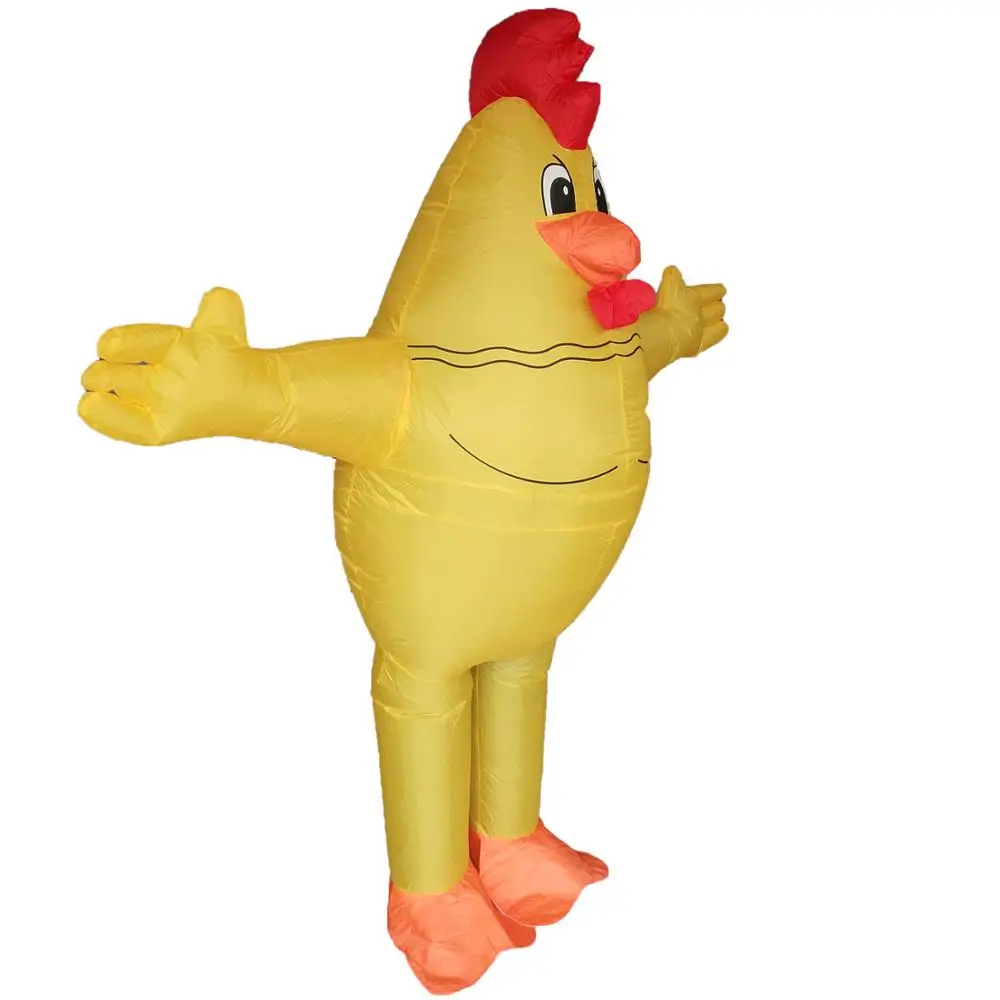 Adults Inflatable Rooster Costume Halloween Purim Animal Cosplay Party ...