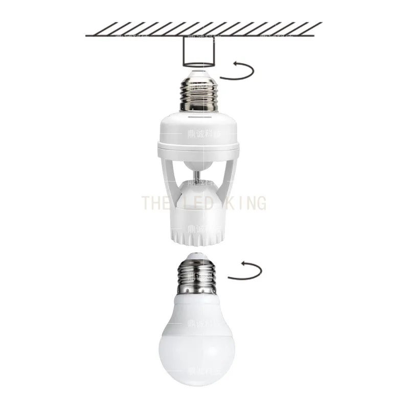 Smart-110V-240V-60W-PIR-Induction-Infrared-Motion-Sensor-E27-LED-lamp ...