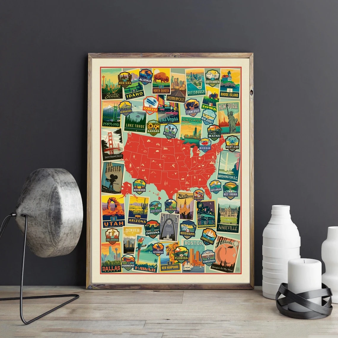 Vintage American Travel Postcards