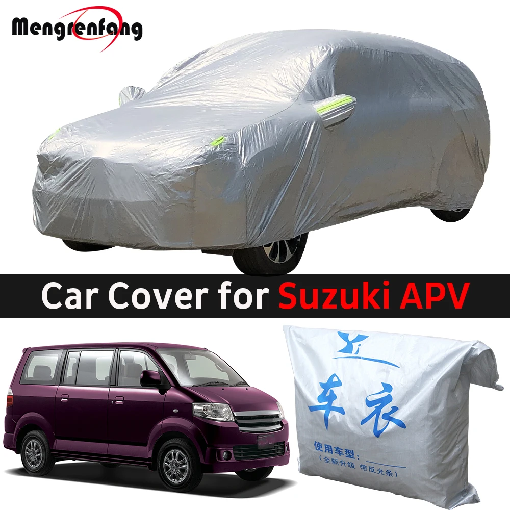 For Suzuki APV Car Cover Anti-UV Outdoor Sun Shade Rain Snow Frost Dust ...