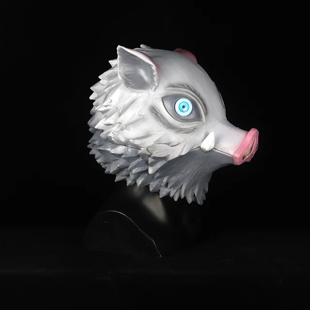 Kimetsu No Yaiba Hashibira Inosuke Helmet Cosplay Mask - AllCosplay.com